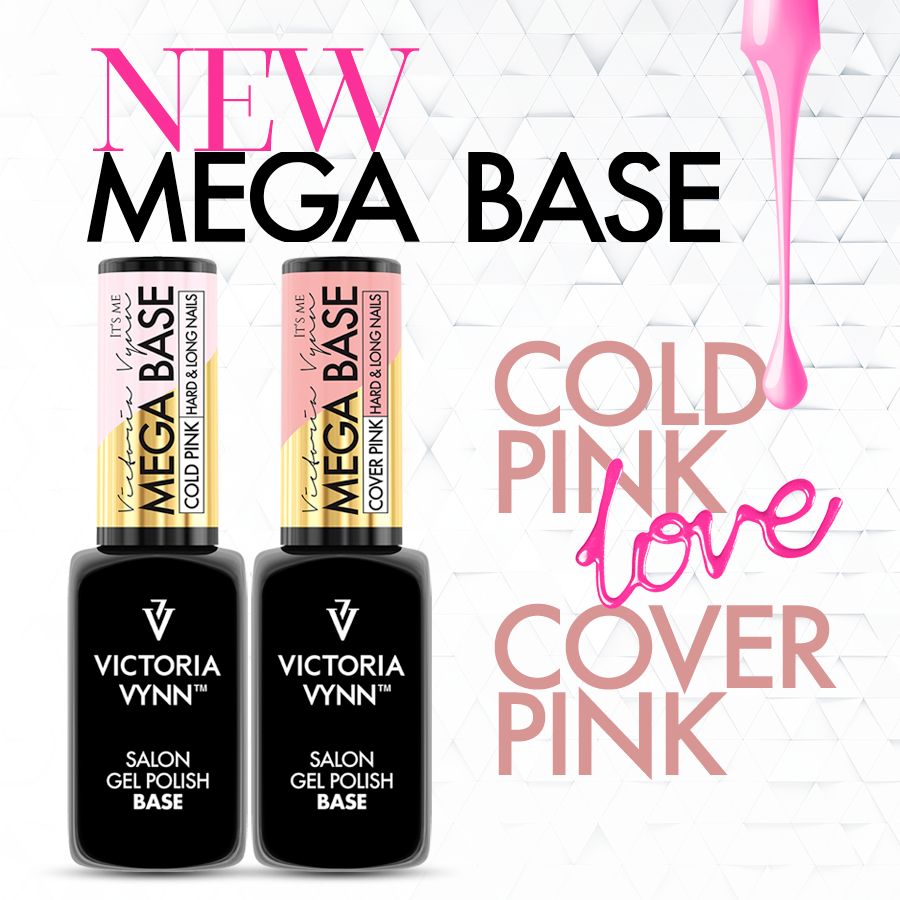 GEL POLISH MEGA BASE COLD PINK – Victoria Vynn Slovenija – Official